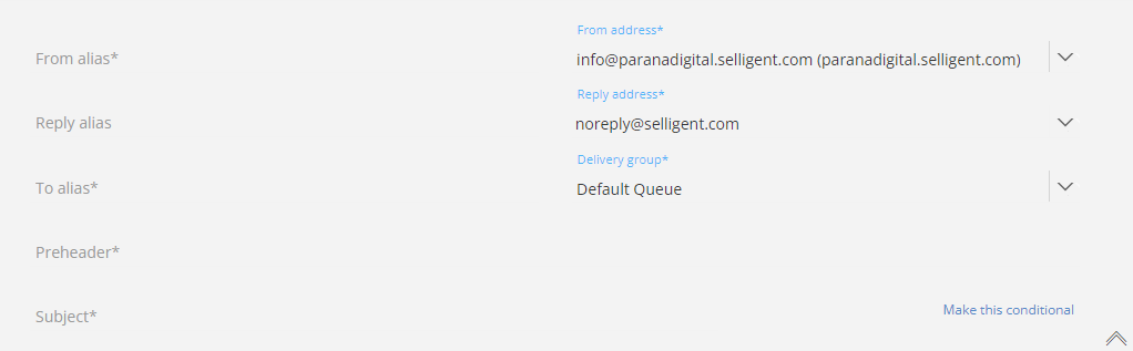 A basic email, step by step - 3. Define the email header